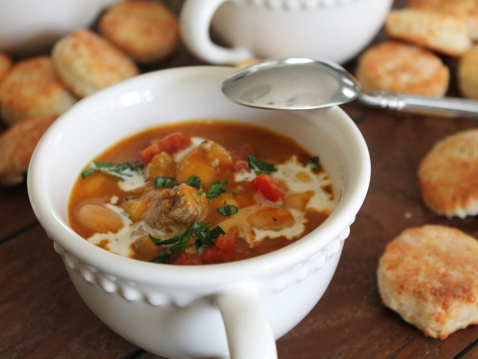 Gusta krepka juha od bundeve sa povrcem i mljevenim mesom - Coolinarika