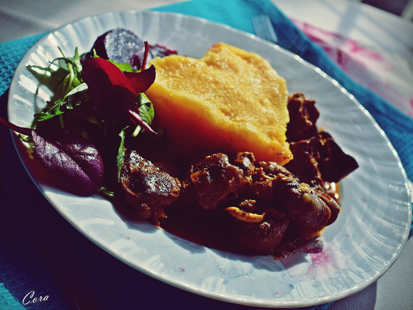 ღ Pileća jetrica u saftu sa palentom - Coolinarika