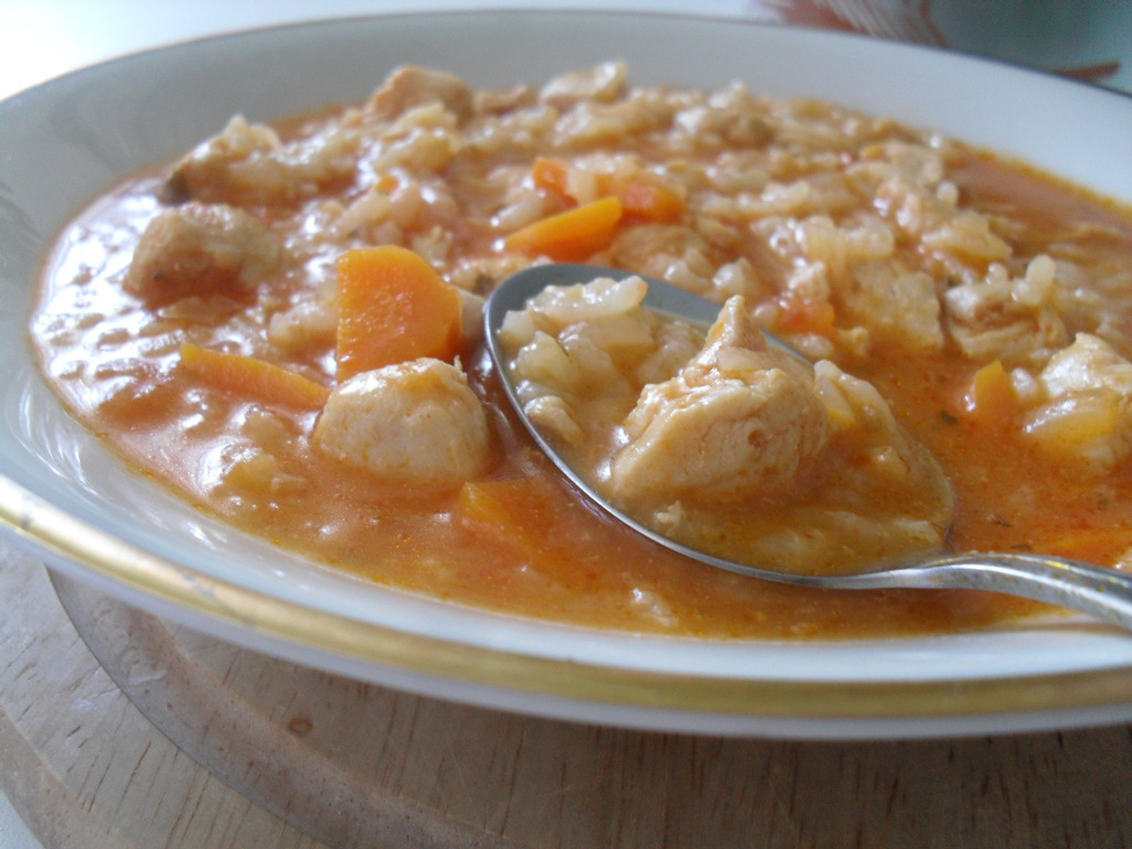 Corba sa rizom i piletinom - Coolinarika