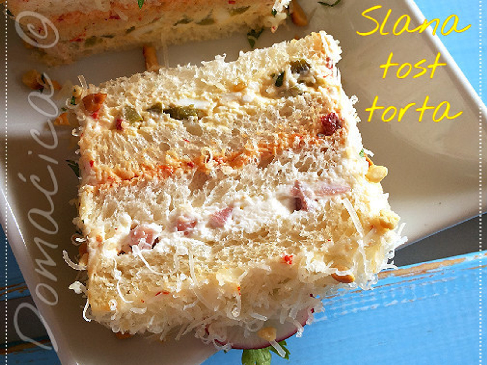 Slana tost-torta - Coolinarika