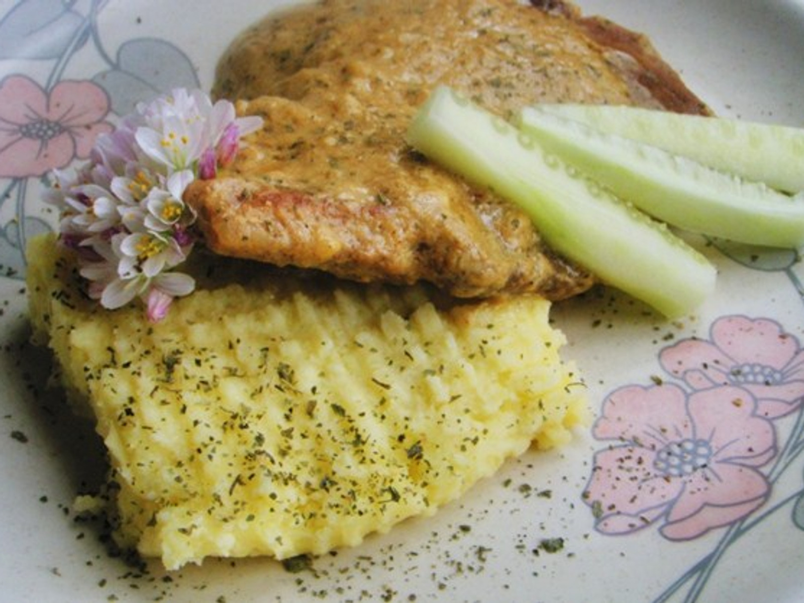 Svinjski kare u senfu s hren-pireom - Coolinarika