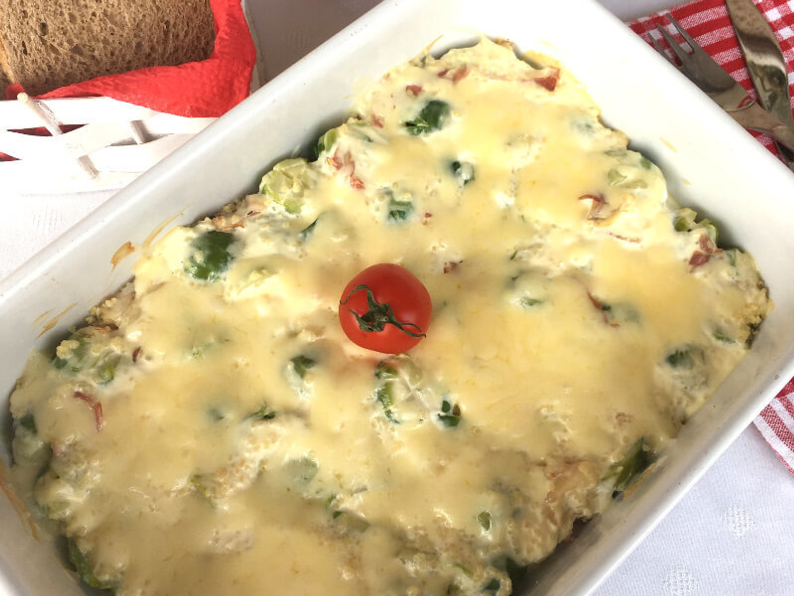 Zapečeni prokelj, kus kus i slanina - Coolinarika