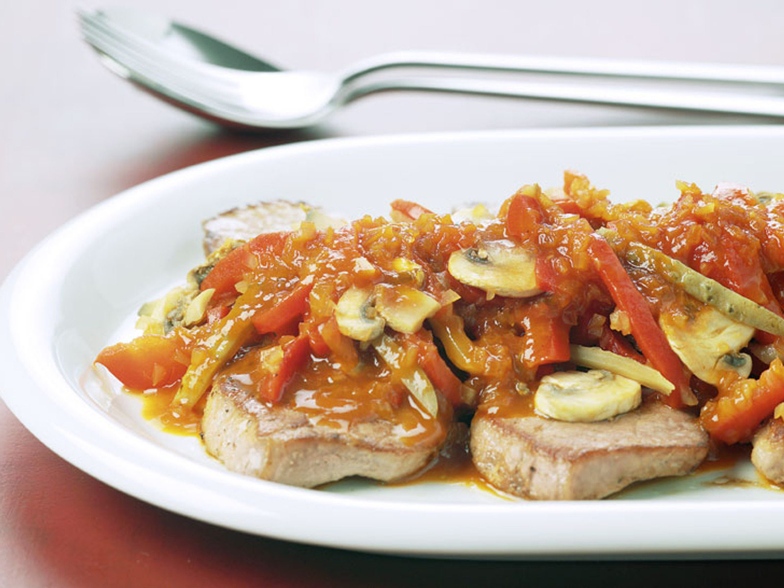 Svinjski filet na ciganski - Coolinarika