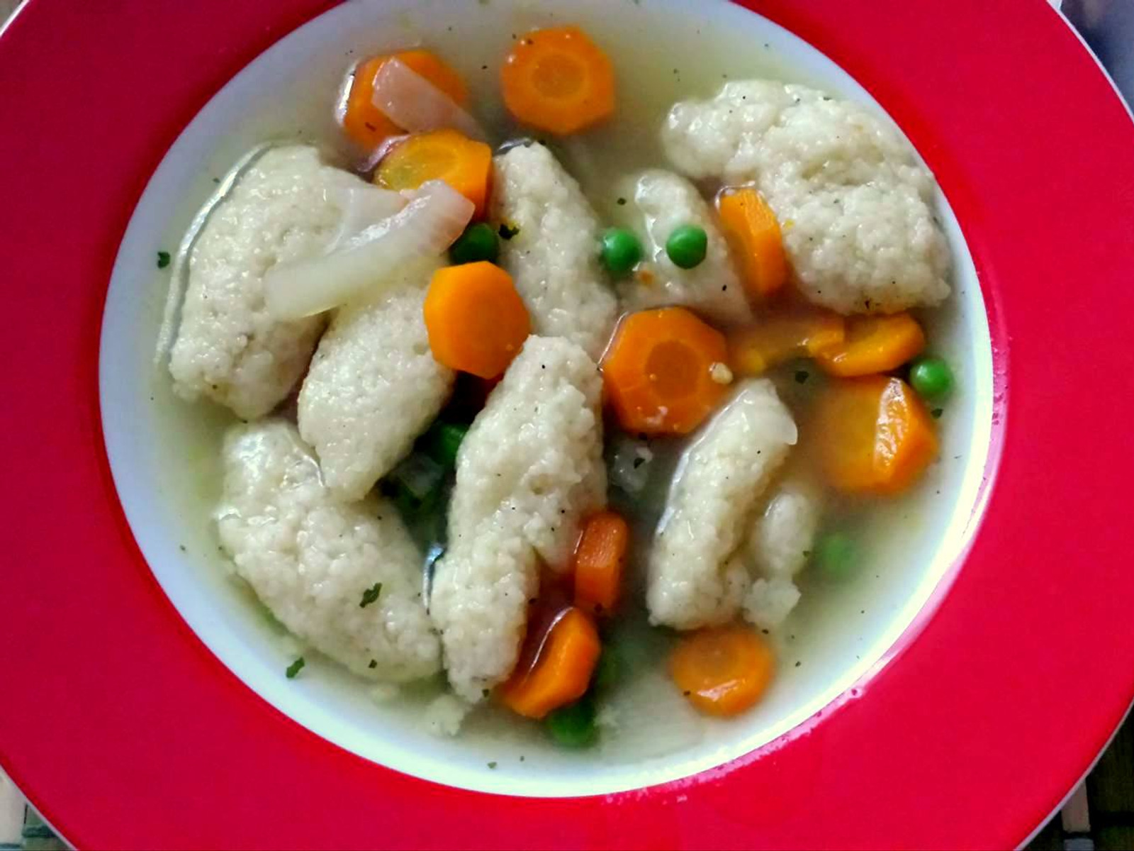 Griz knedle (noklice) za juhu - Coolinarika