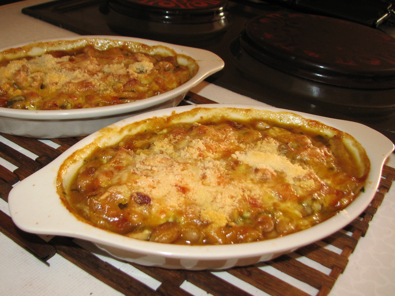 Zapečeni fileki sa grahom i sirom - Coolinarika