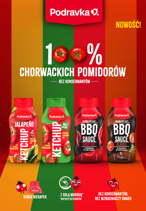 Uratuj swojego grilla od nudy z ketchupami i sosami BBQ Podravka ♥ Podravka