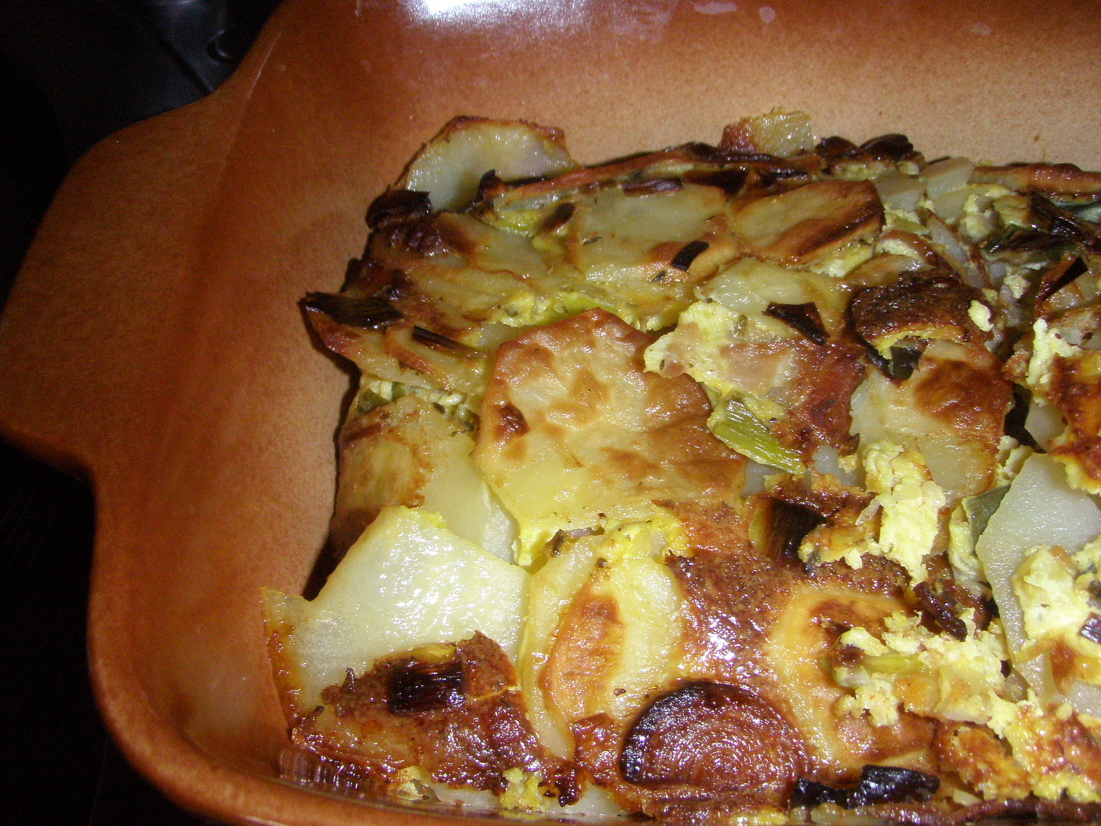 Zapečeni krumpir s porilukom - Coolinarika