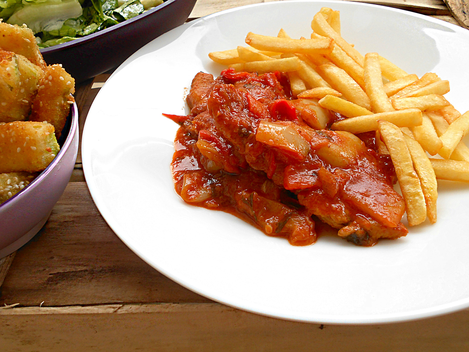 Teleće šnicle u saftu od paprika - Coolinarika