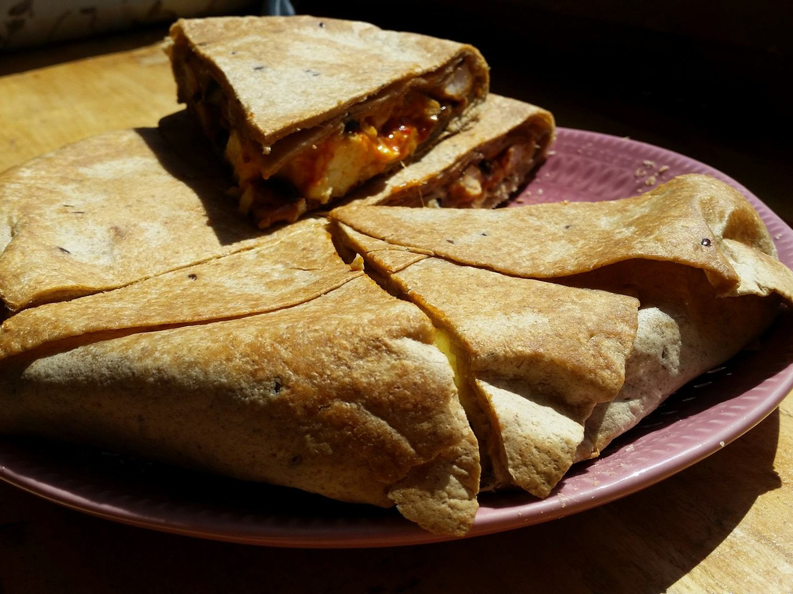 Punjene, zapecene tortilje - Coolinarika