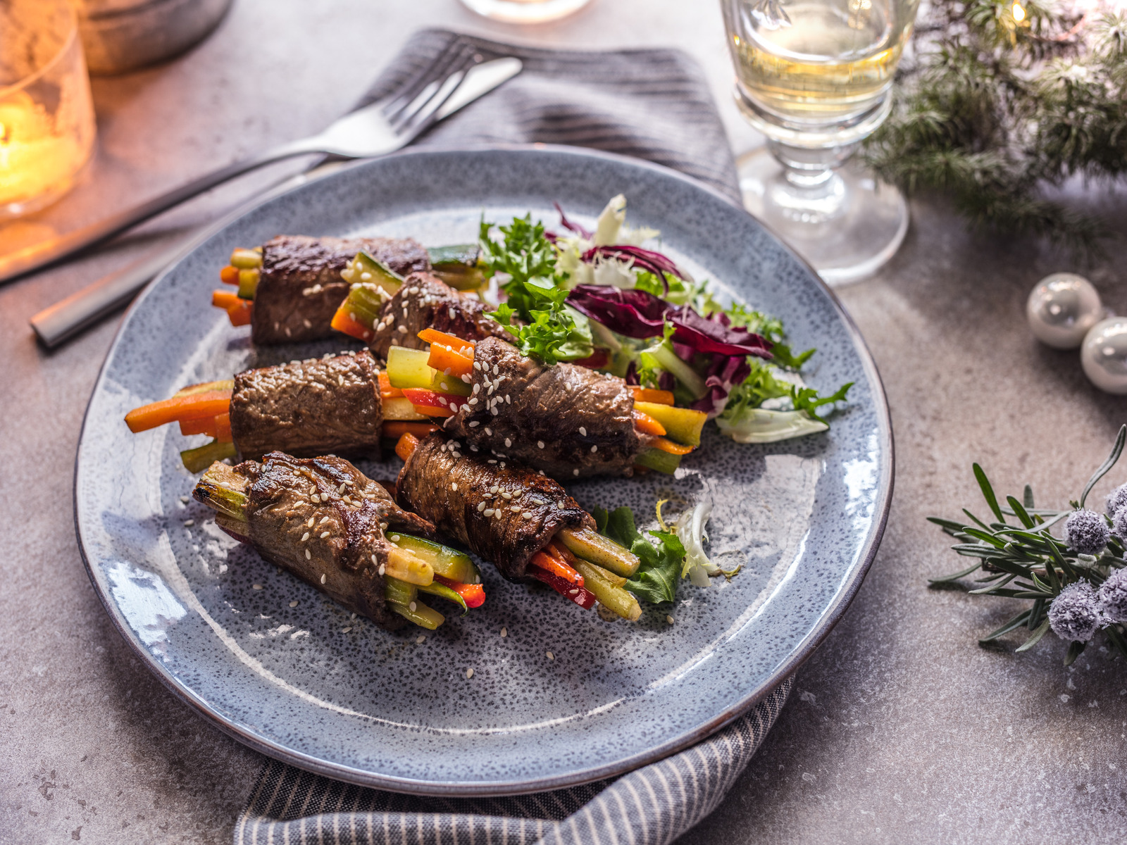 Egzotične blagdanske rolice - Coolinarika