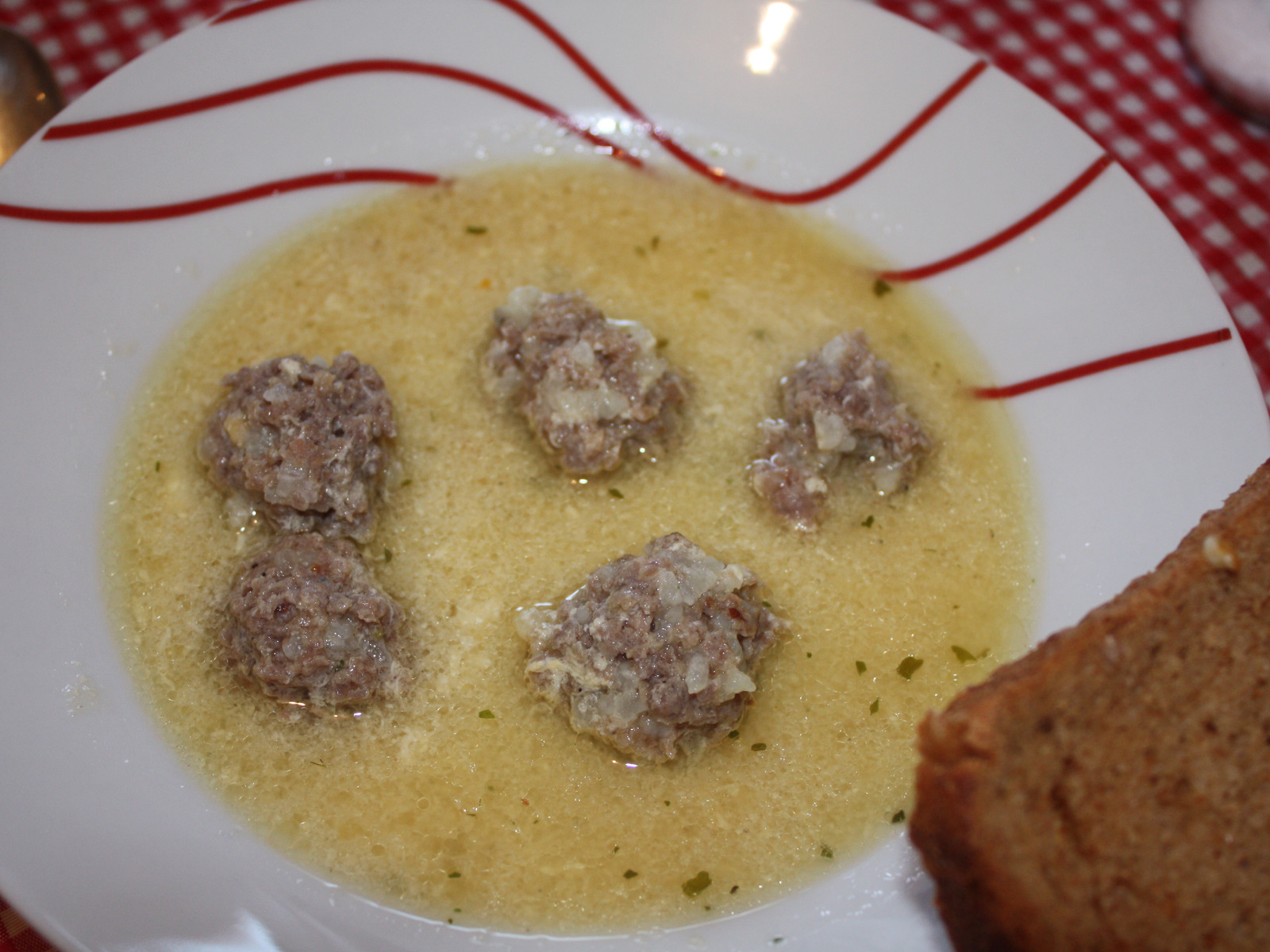 Krem corba sa mesnim lopticama - Coolinarika