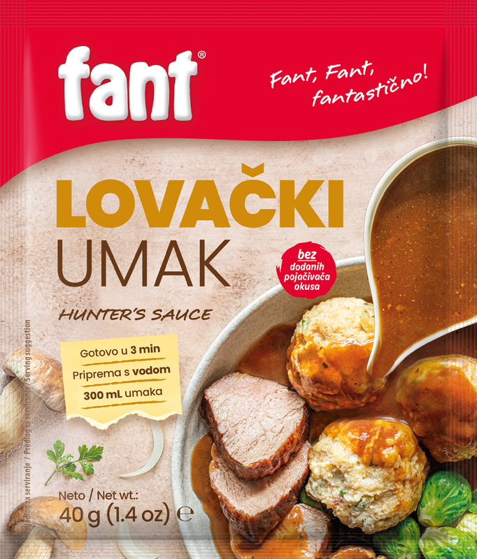 Fant seasooning mix for hunter's sauce ♥ Podravka