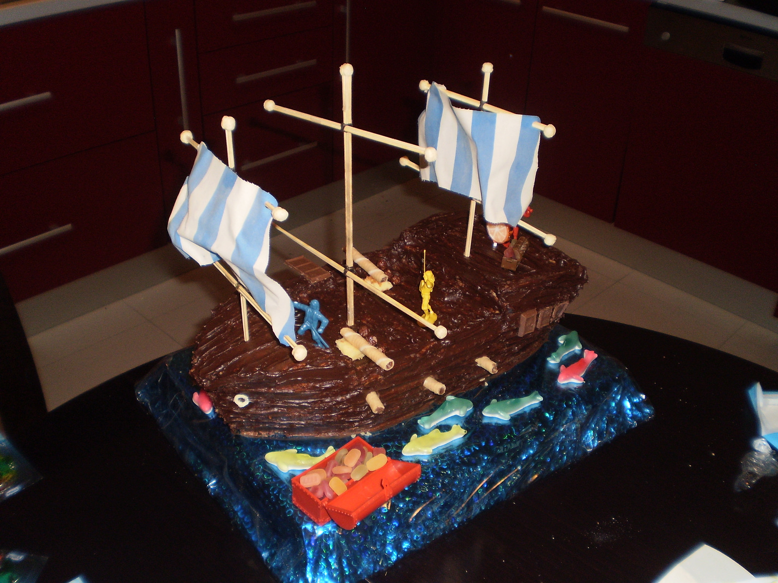 Torta gusarski brod - Coolinarika