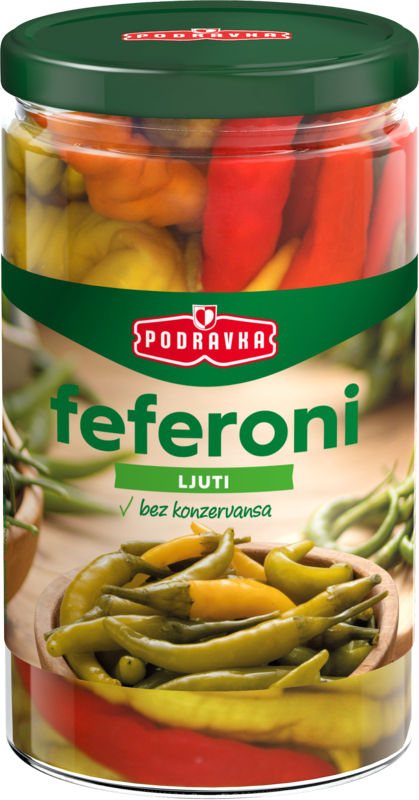 Feferoni ljuti ♥ Podravka