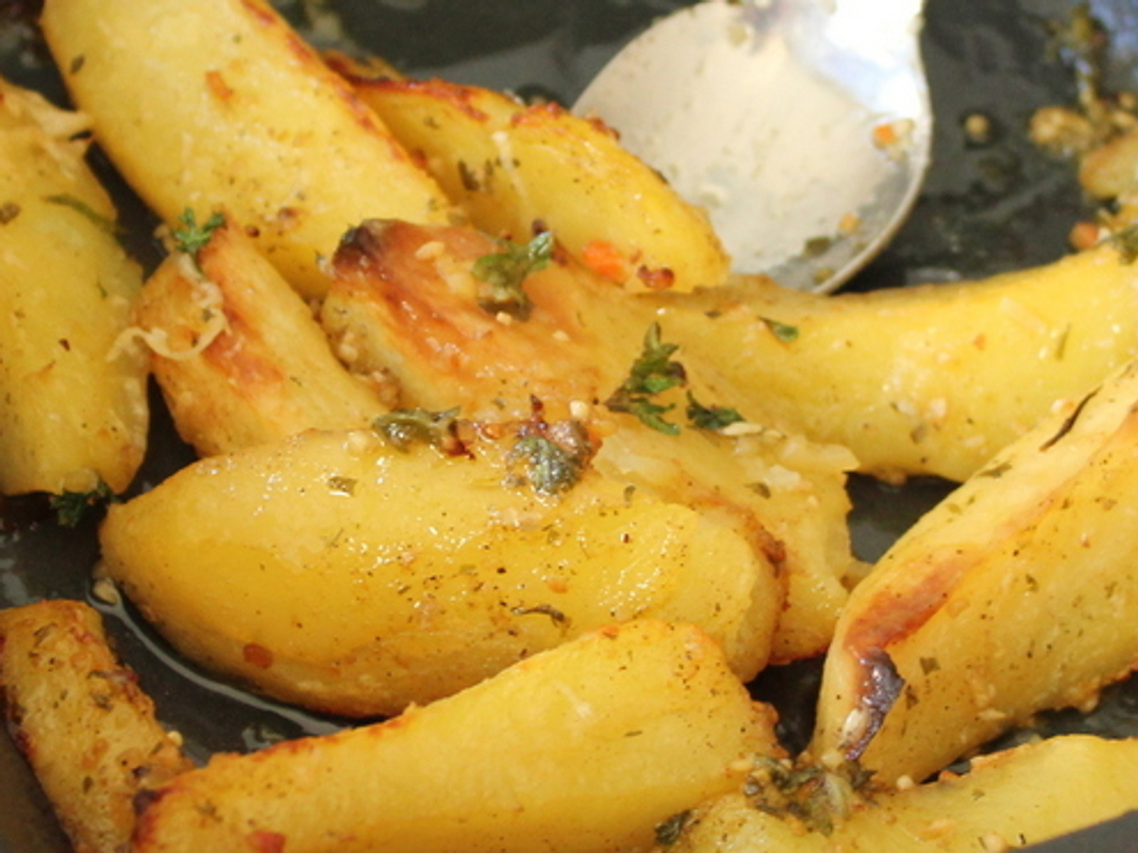 Grcki Krumpir (Greek style oven roasted lemon, butter & parmesan ...