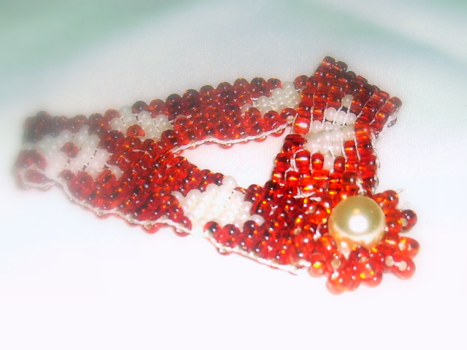 Narukvica od perlica _ tkana - Coolinarika