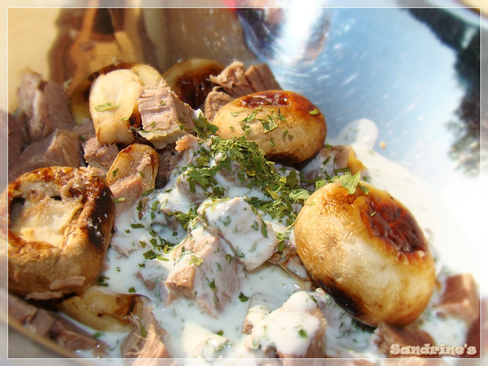 Salata od govedine i šampinjona - Coolinarika