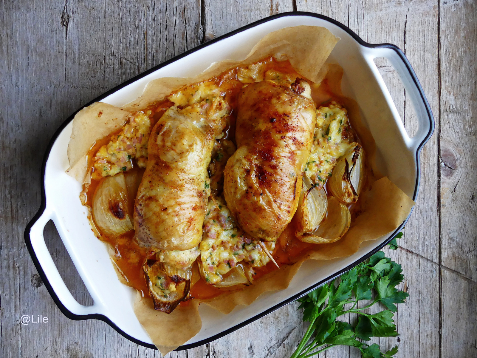 Punjeni pileći batak i zabatak - Coolinarika