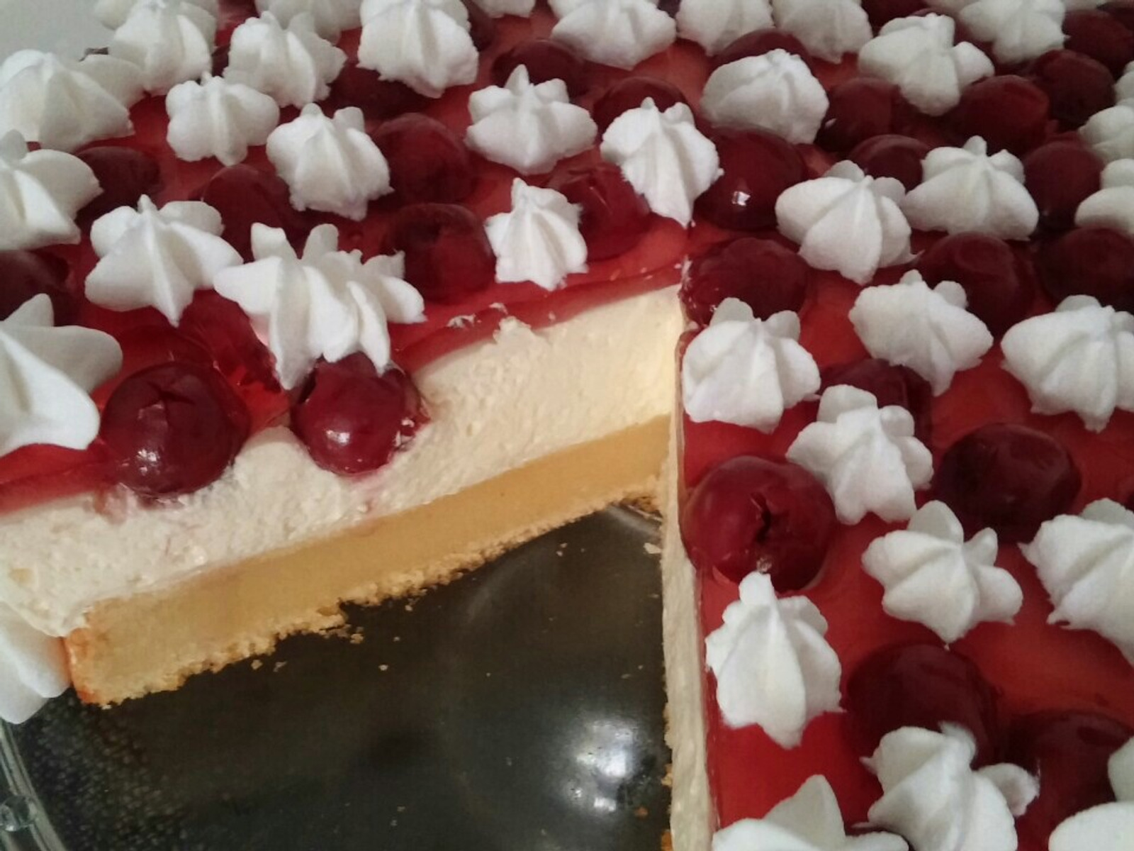 Voćna torta s kremom od vanilije - Coolinarika