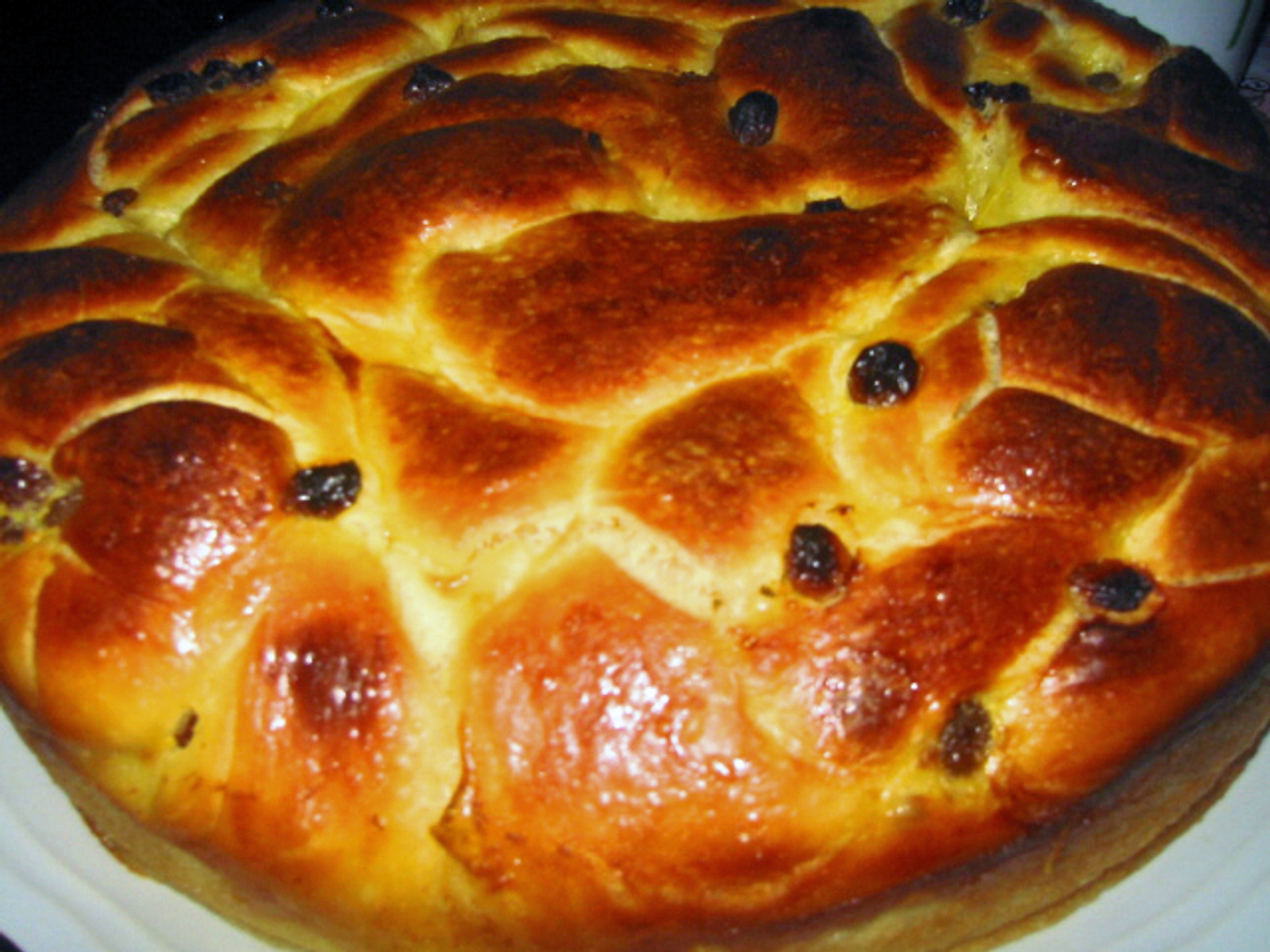 Slatka pogaca sa suvo grozdje - Coolinarika