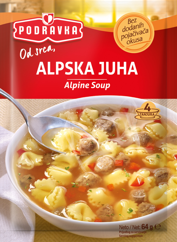 Alpine soup ♥ Podravka