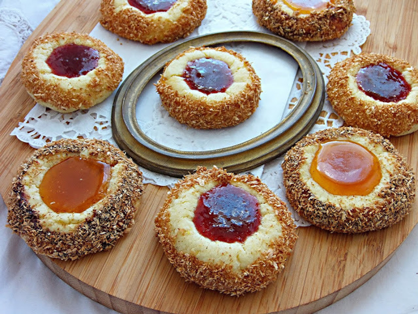 Keksići sa đemom i kokosom - Coolinarika