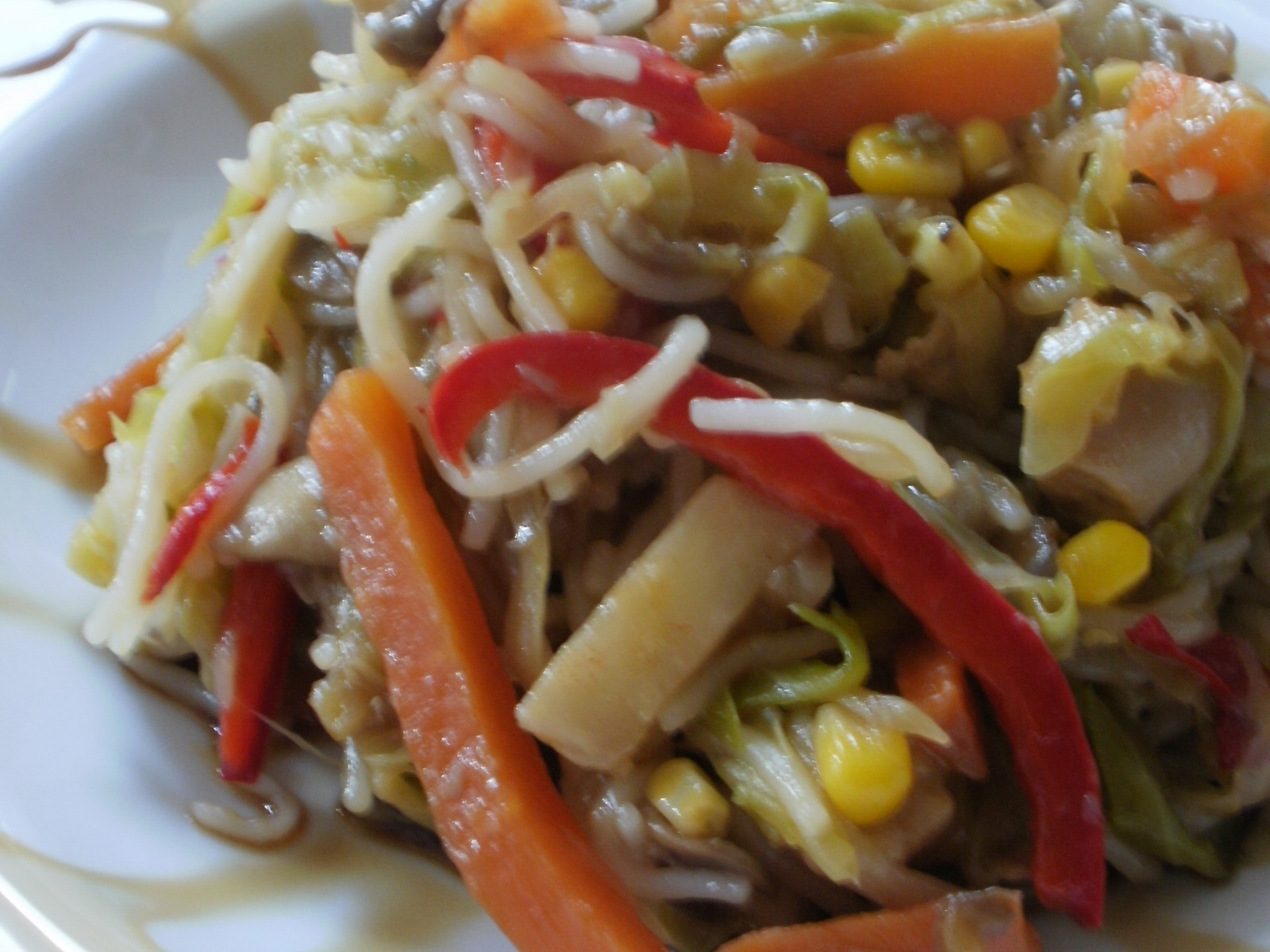 Magicno sarenilo (nudle sa povrcem i mesom u soja sosu) - Coolinarika