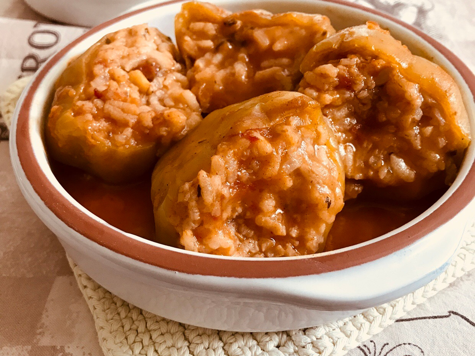 Punjene paprike sa rizom - Coolinarika