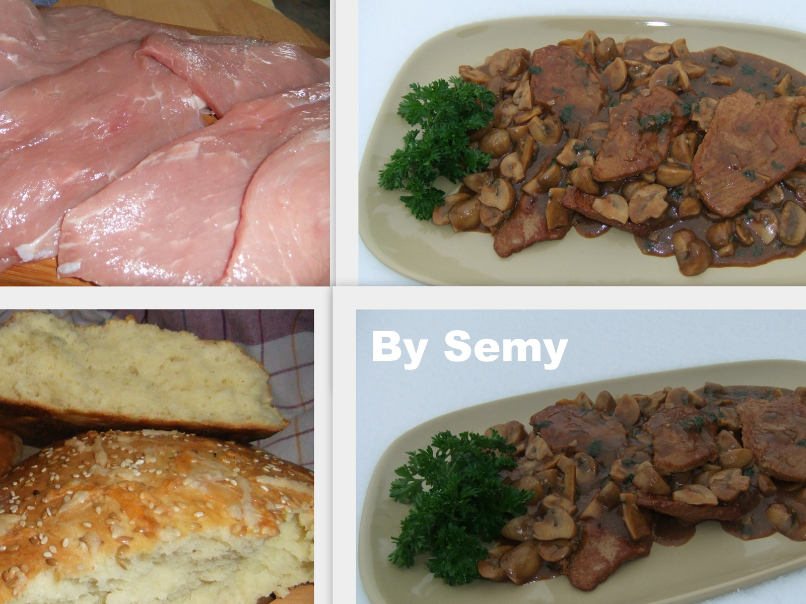 Telece snicle u sosu od sampinjona,,,,,,,,,, - Coolinarika