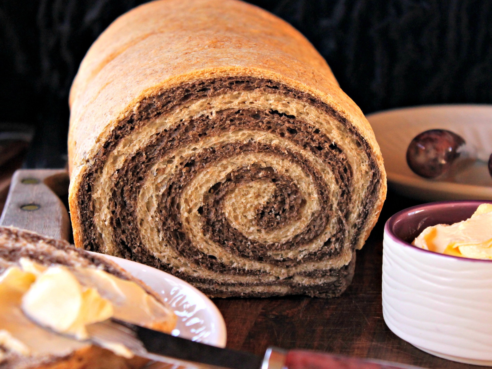 Rye swirl bread... - Coolinarika