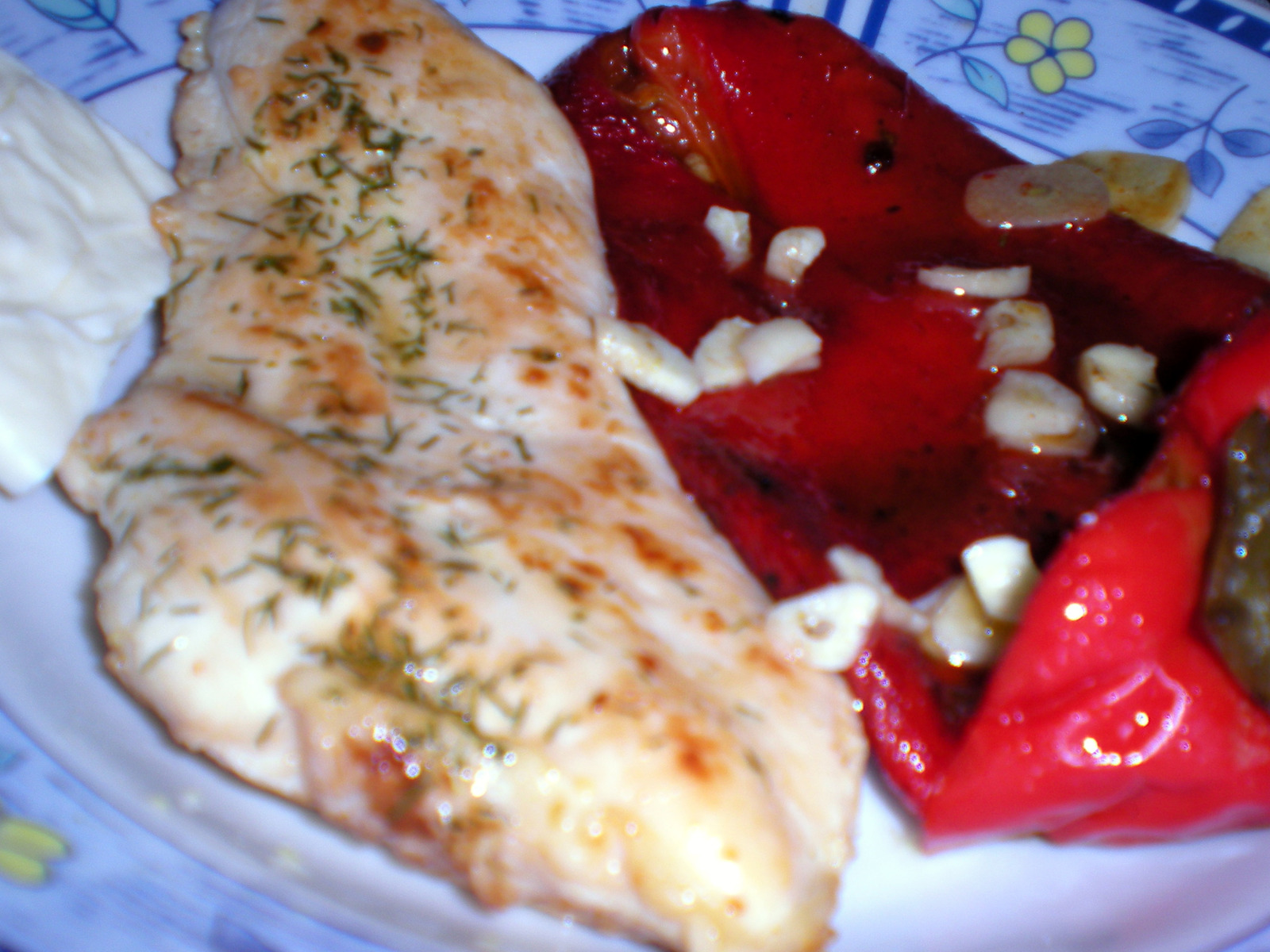 Pilece snicle i pecena paprika Predlog za rucak - Coolinarika