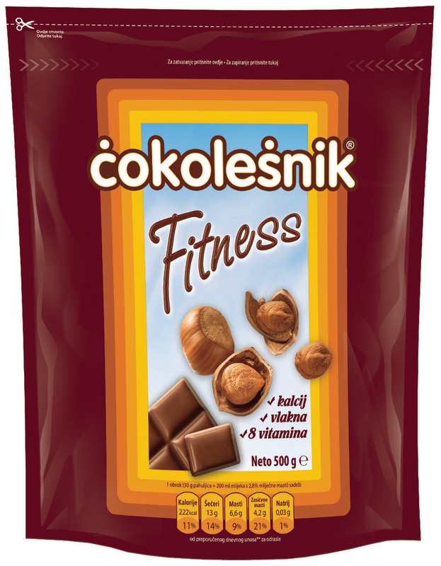 Čokolešnik Fitness 500g ♥ Podravka