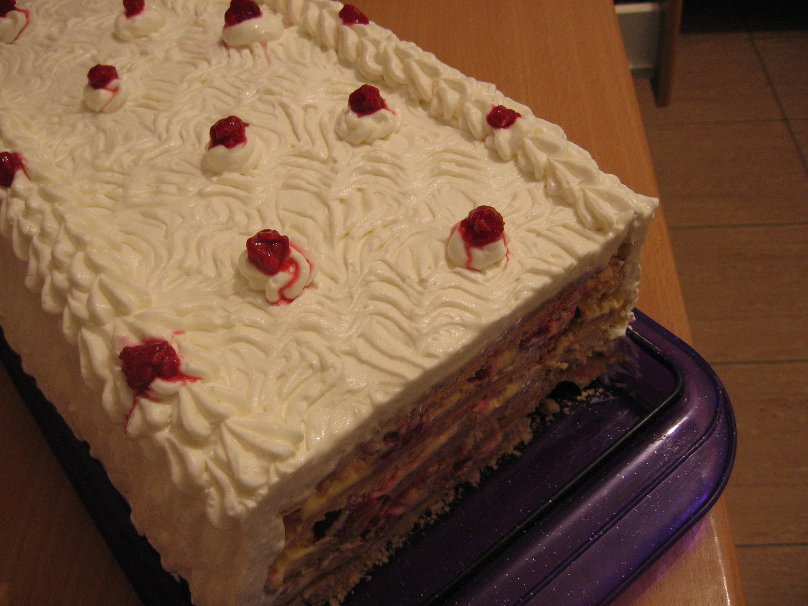 Puslica torta sa malinama - Coolinarika