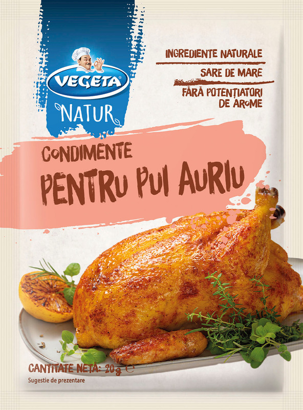 Vegeta Natur Condimente pentru pui auriu ♥ Podravka