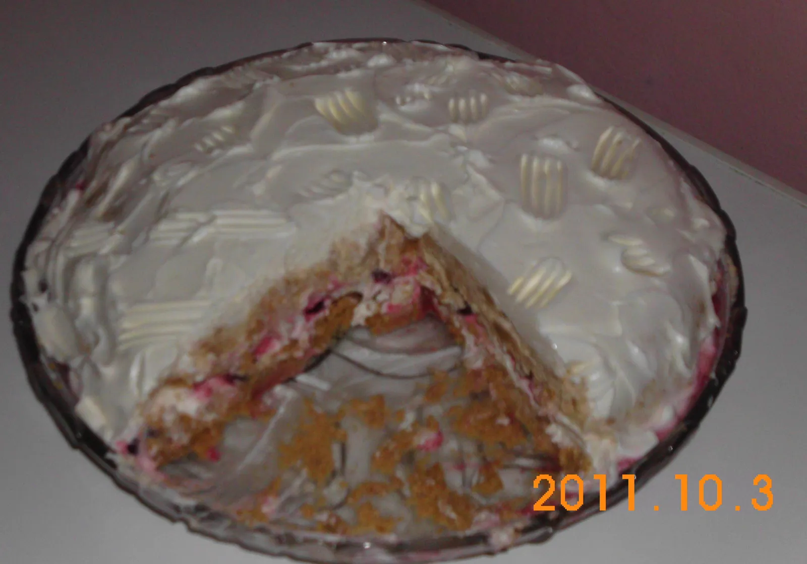 Torta sa plazma keksom i visnjama - Coolinarika